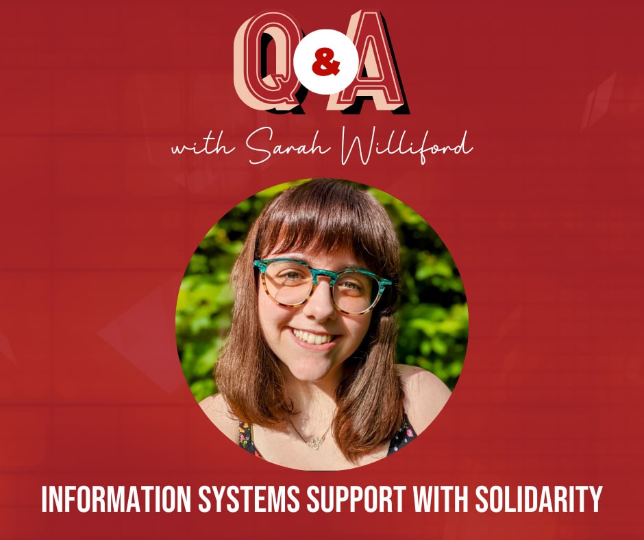 Q & A with Sarah Williford, Information Systems Support with Solidarity | Solidarity Community ...